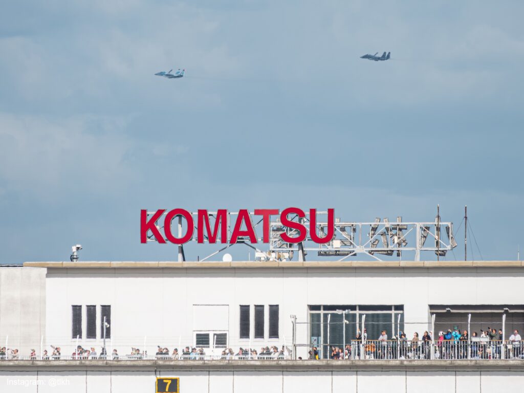 Plane Spotting at Komatsu Airshow in Japan | Aerospace Singapore Digital