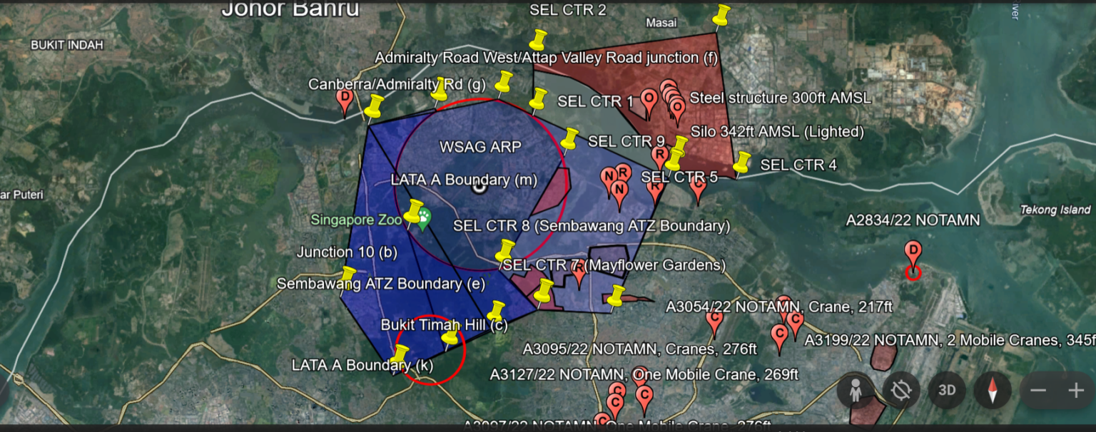 Flying in Singapore’s One and Only Training Area | Aerospace Singapore ...