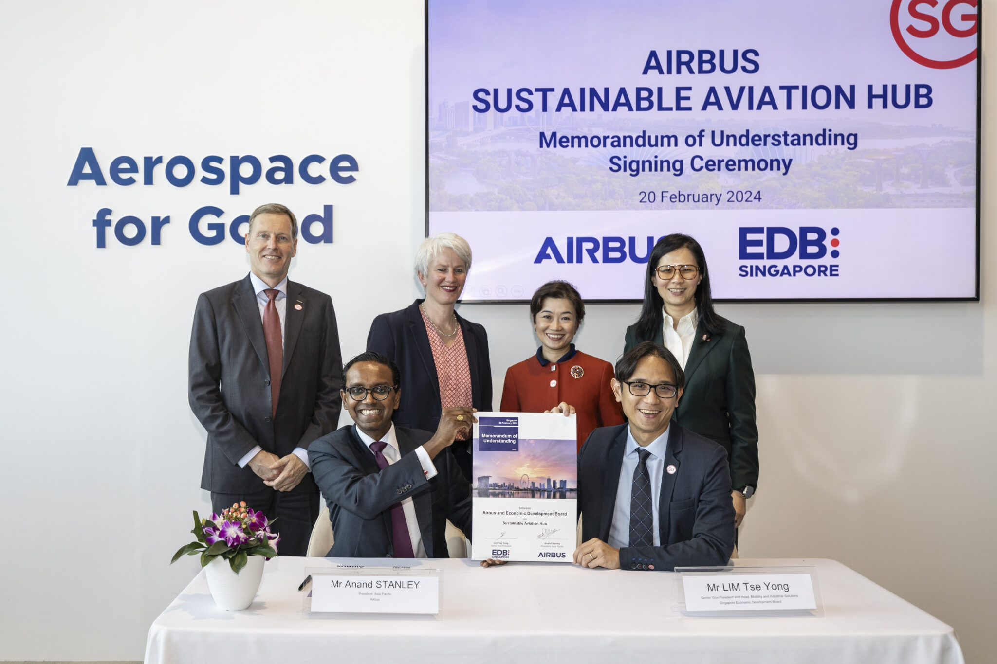 Airbus to Establish a Sustainable Aviation Hub in Singapore | Aerospace ...