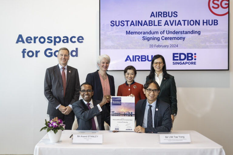 Airbus to Establish a Sustainable Aviation Hub in Singapore | Aerospace ...