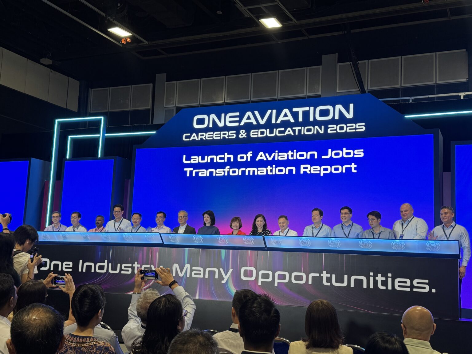 Singapore Launches the Aviation Jobs Transformation Report at ...