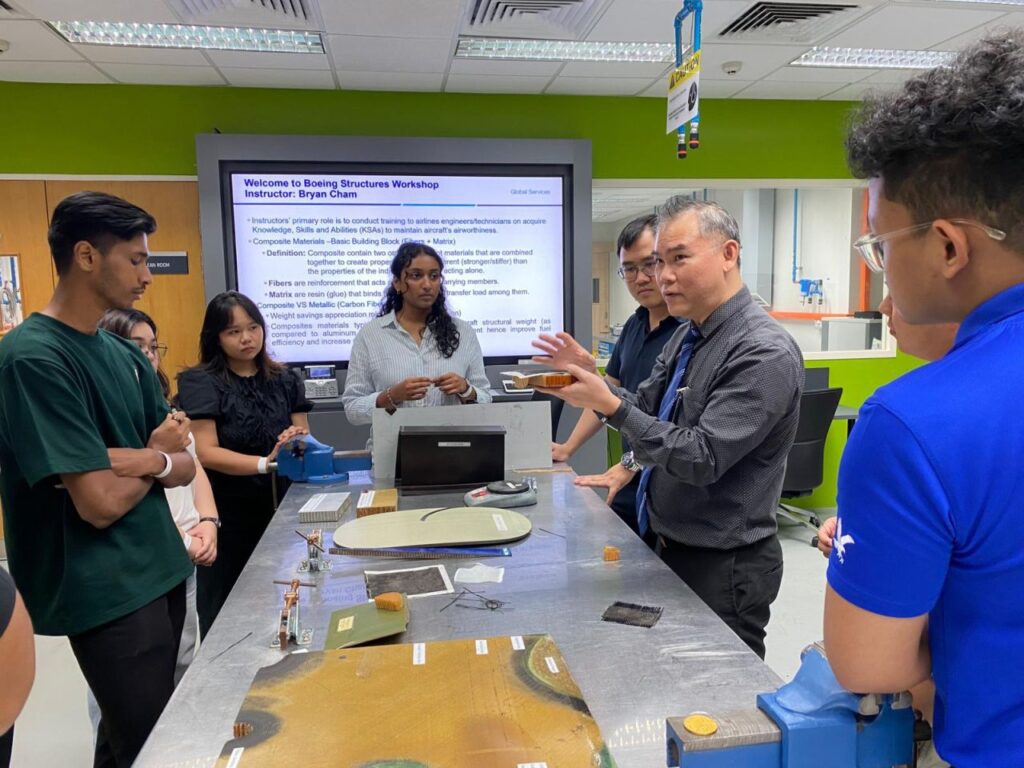 Embry-Riddle Asia’s visits Boeing Singapore | Aerospace Singapore Digital